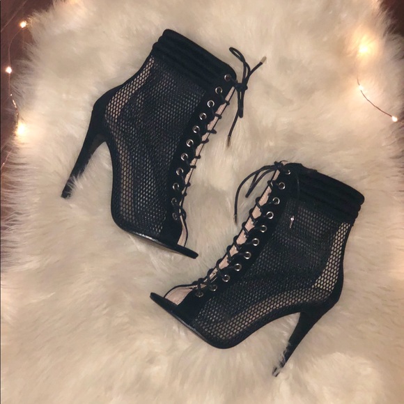 PrettyLittleThing | Shoes | Brand New Mesh Booties | Poshmark